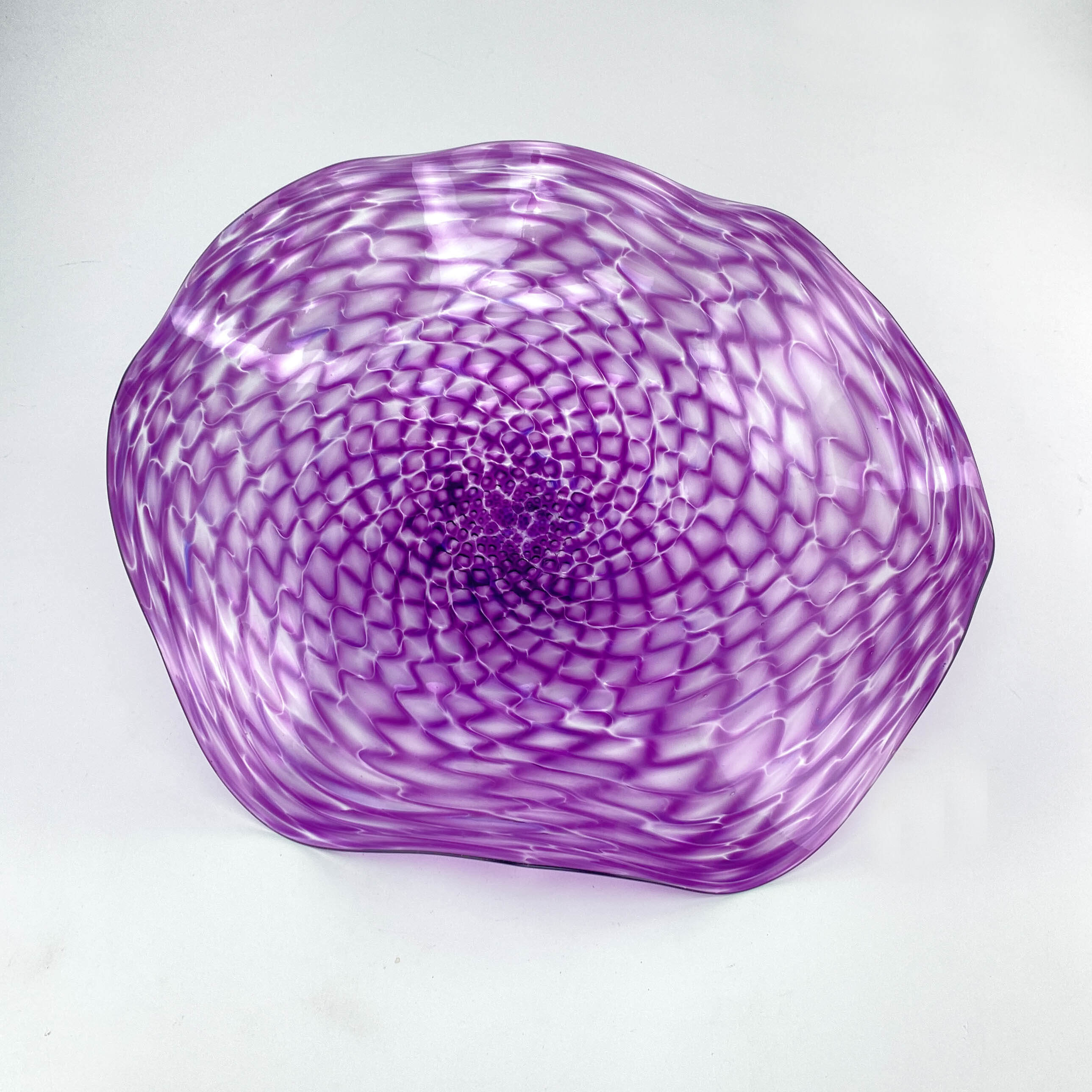 Glass Wall Plate By Aaron Quigley Third Degree Glass Factory Glass Wall Plate By Aaron Quigley Third Degree Glass Factory