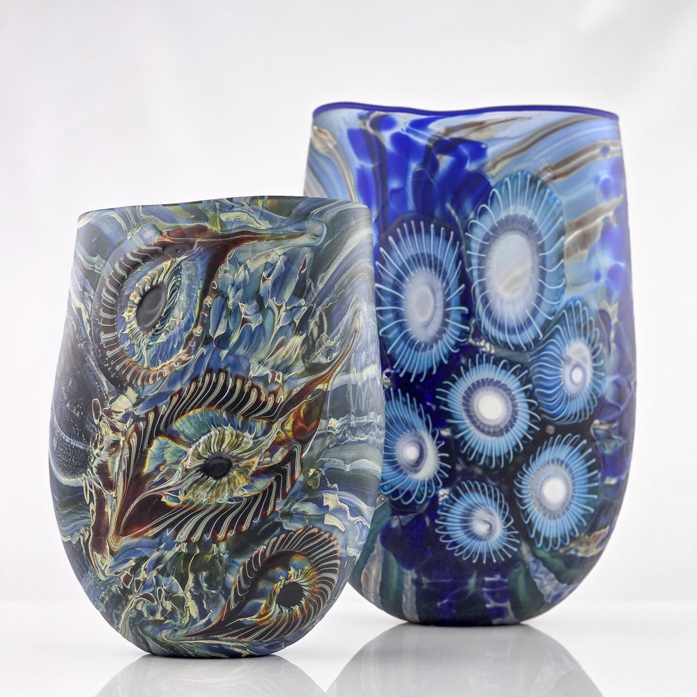 WO Rift Ovals EXI | Third Degree Glass Factory